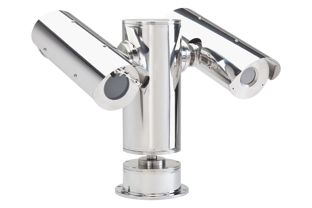 PTZ CCTV Camera Station - Stainless steel - PTZ 250 - Tecnovideo